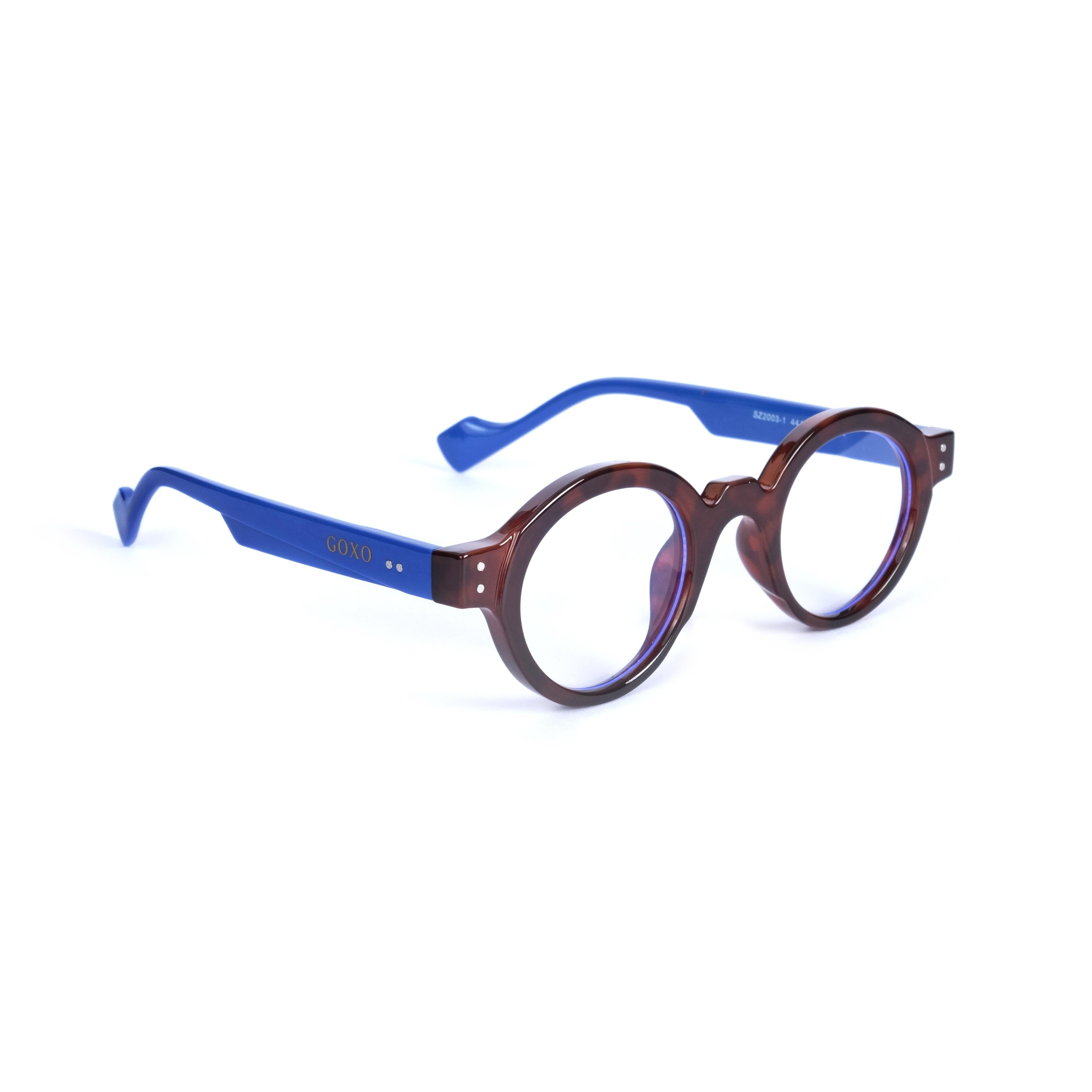 Round Blue-leo frames 299 – GOXO Eyewear